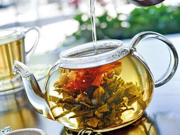 How about tandoori tea or blue tea this winter? - Times of India
