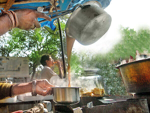 How about tandoori tea or blue tea this winter? - Times of India