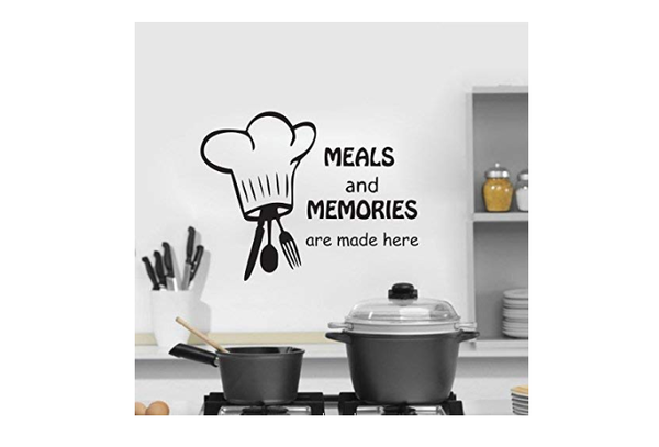 Wall Stickers for Kitchen: Doodles, food themes and more | Best ...