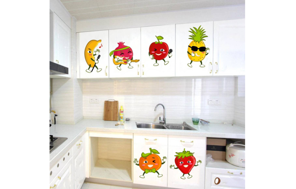 Wall Stickers for Kitchen: Doodles, food themes and more | Best ...