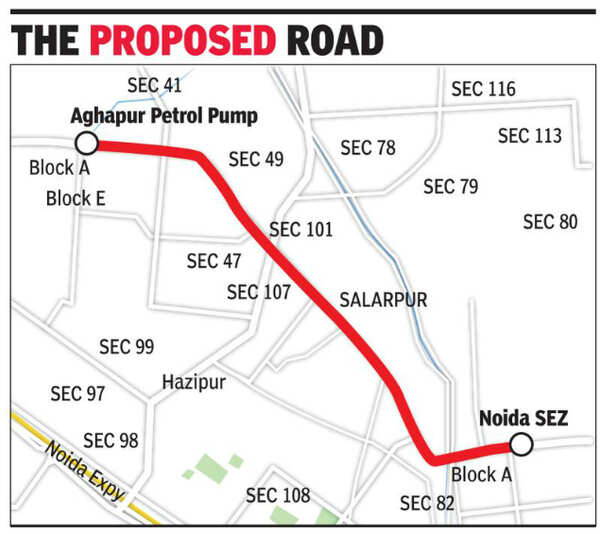 Noida plans 5km flyover to unclog industrial area from industrial areas ...