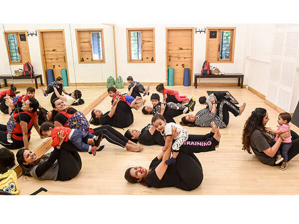Mumbai moms take to exercising with their babies | Mumbai News - Times ...