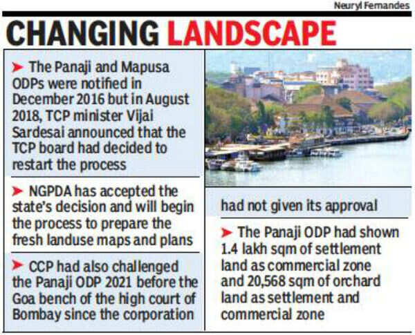 NGPDA told to redraft Panaji, Mapusa ODP | Goa News - Times of India