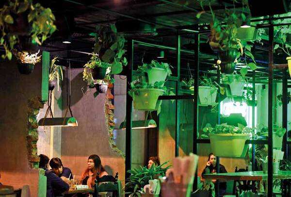 Green spaces in restaurants help diners in the capital breathe free ...
