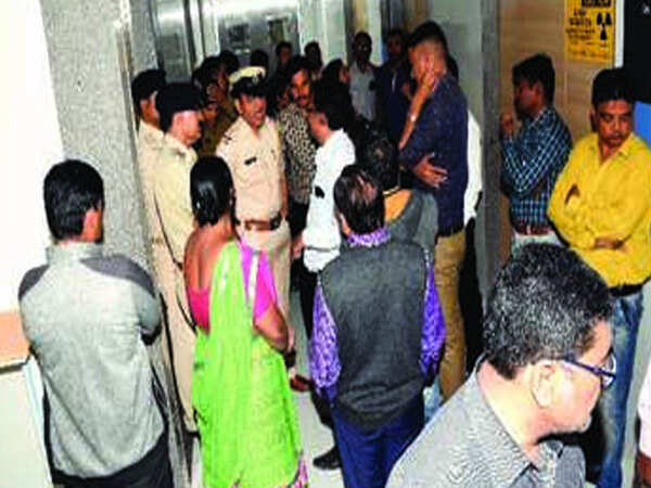 Day after inauguration, ruckus erupts at hospital | Surat News - Times ...