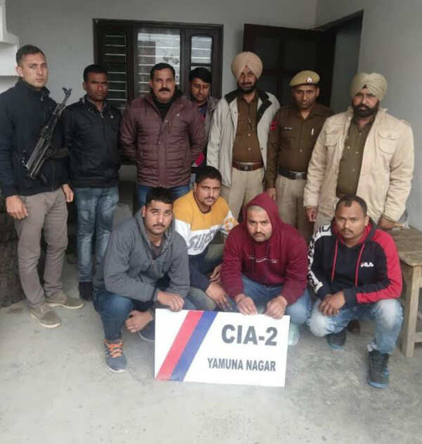 4 Wanted Gangsters: Haryana: 4 wanted gangsters arrested in Yamunanagar ...