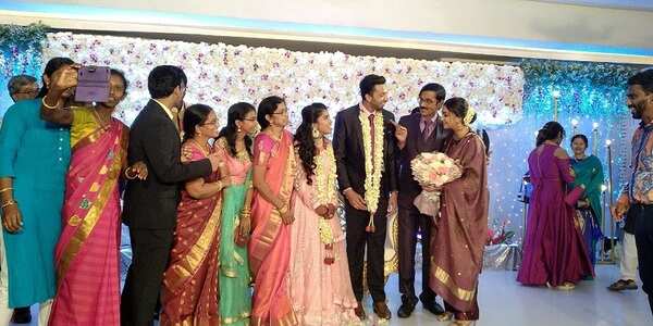 Photos: Manobala’s son ties the knot amidst sea of Kollywood ...