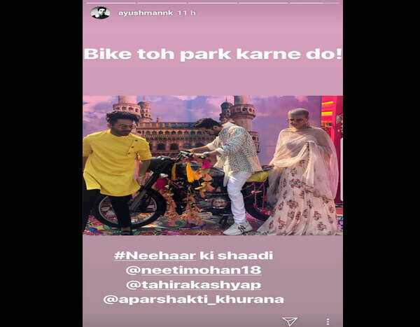 Neeti Mohan and Nihar Pandya’s mehendi ceremony: Ayushmann Khurrana and ...