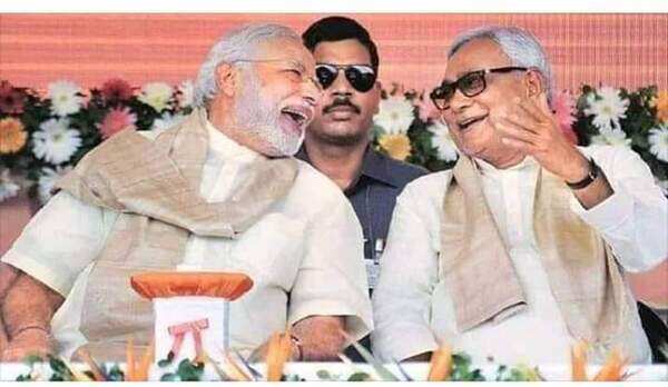 FACT CHECK: 2015 photo of Narendra Modi, Nitish Kumar shared with misleading claims - Times of India