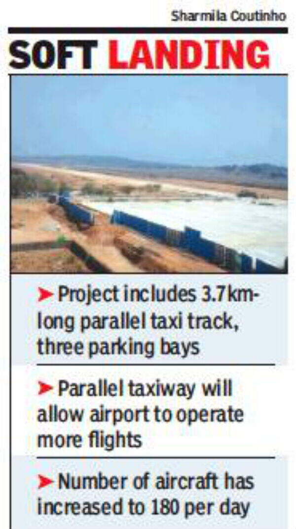 ‘Parallel taxi track, parking bays at Dabolim by March’ | Goa News ...