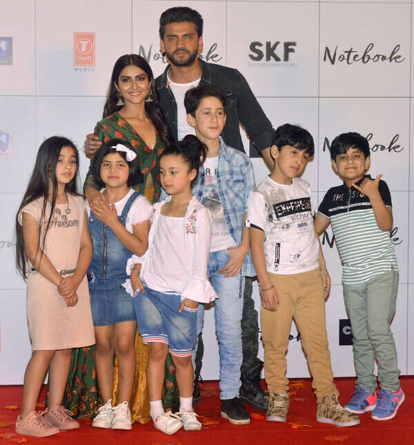 'Notebook': Salman Khan launches the trailer of the film with lead ...