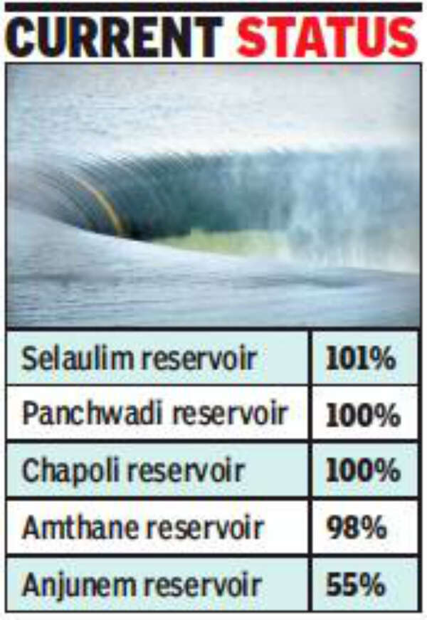 Anjunem water level feels the heat | Goa News - Times of India