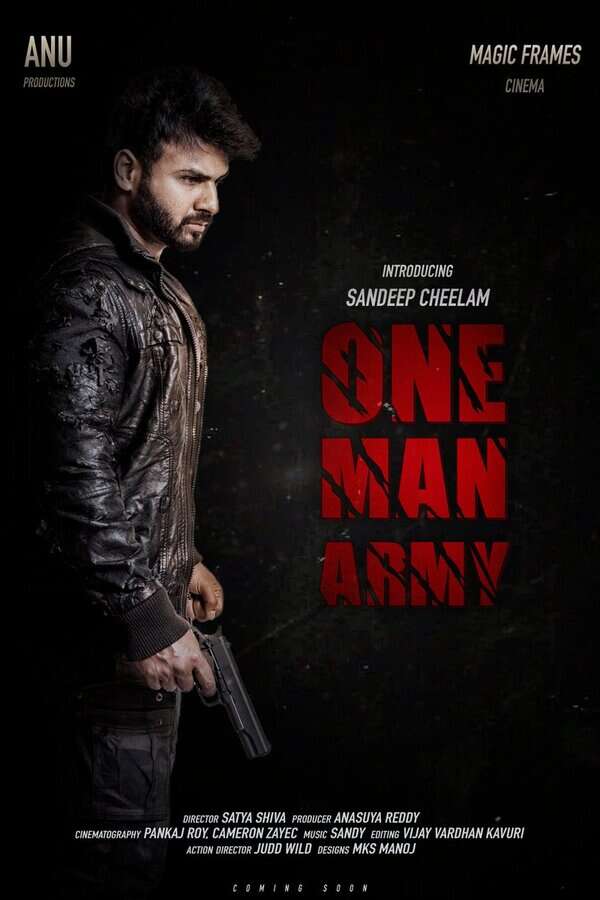 ‘One Man Army’: First look of debutant Sandeep Cheelam starrer unveiled ...