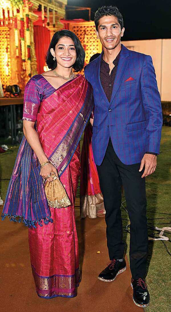 A Tirumala temple-themed wedding for Sikki-Sumeeth | Events Movie News ...