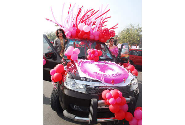 Driving for a cause: Women car rally in Jaipur spreads awareness about ...
