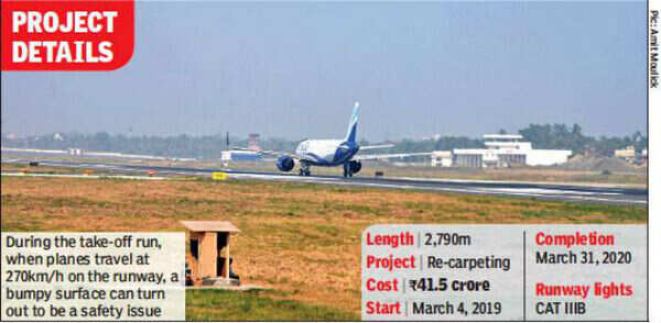 Secondary runway to get fresh surface for safer operations | Kolkata ...
