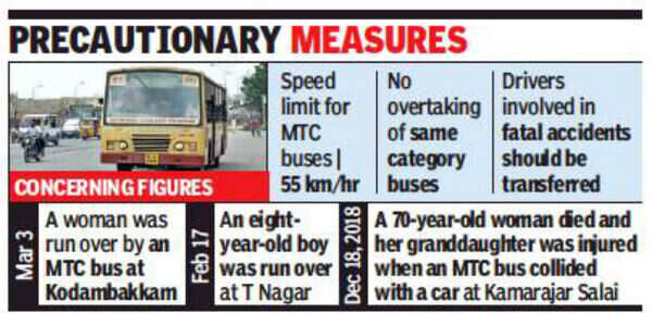 MTC rolls out new rules to improve operational safety | Chennai News ...