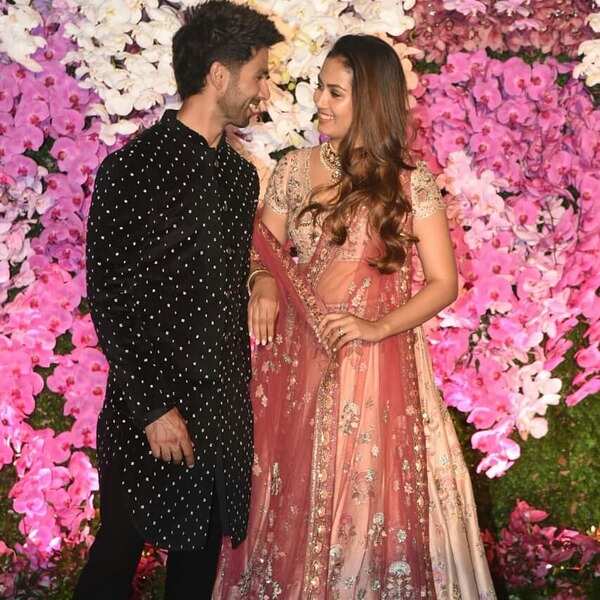 Shahid Kapoor and wife Mira Rajput made head turns at Akash Ambani and ...