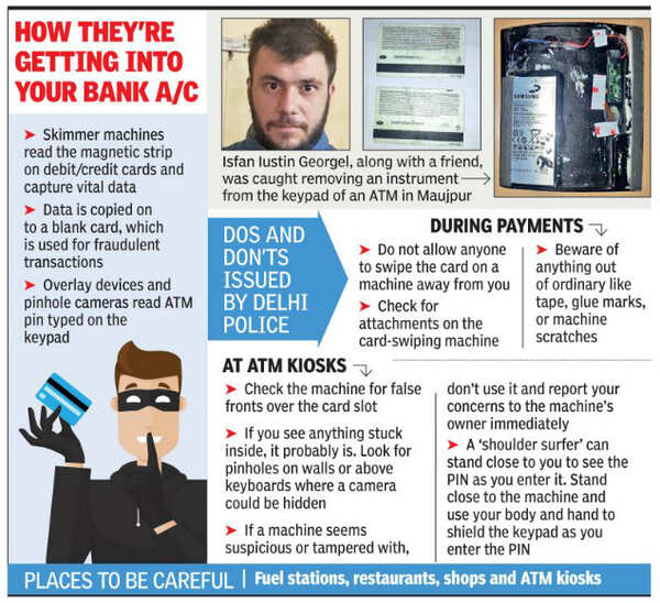 Locals chase down 2 foreigners spotted tampering with ATM in Delhi ...