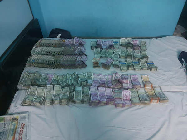 Rs 2 crore unaccounted cash seized in Bengaluru | Bengaluru News ...