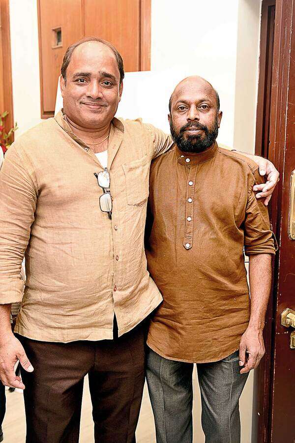 Renowned sculptor Ram V Sutar was the star attraction at this art event ...