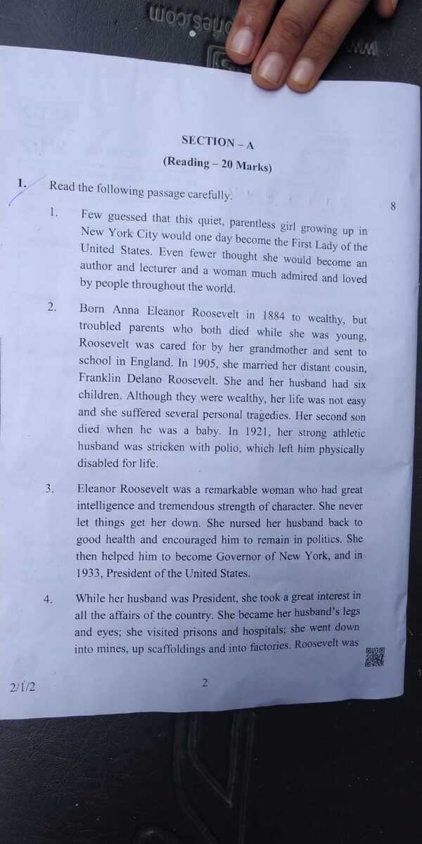 English 10 Question Paper Arnoticias tv