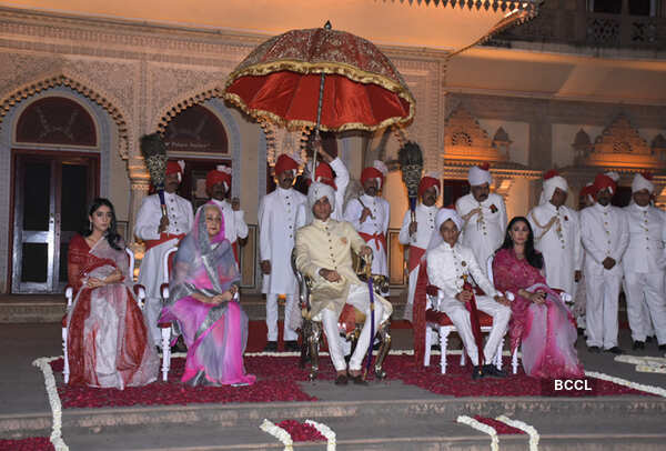 Holi festivities, the royal style | Events Movie News - Times of India