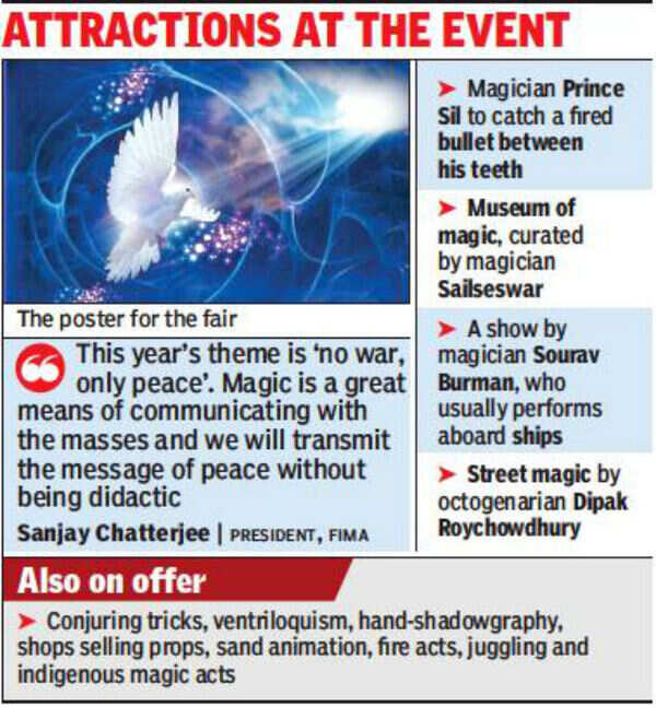 Get your wands ready as magic fair comes to town | Kolkata News - Times ...