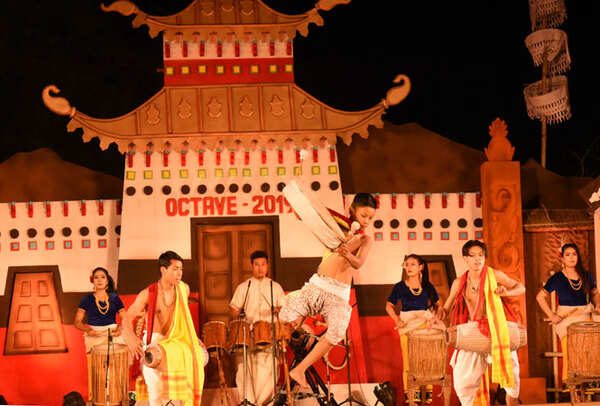 War dance, martial arts dance and vibrant folk dances from North east ...