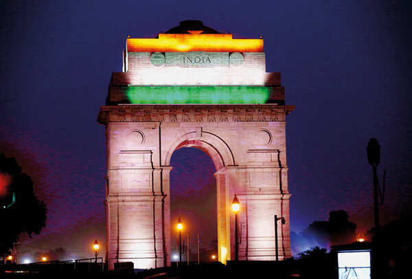 Delhi’s history finally gets lit up | Delhi News - Times of India