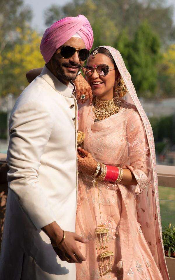 Unseen photos: When Neha Dhupia and Angad Bedi rocked their traditional ...