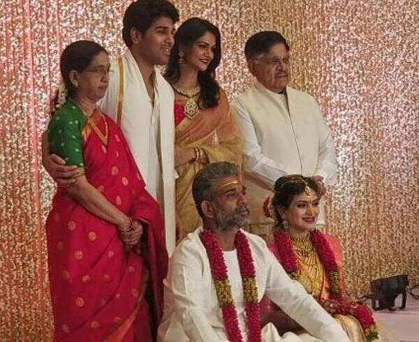Allu Arjun’s elder brother Allu Bobby ties the knot. See pics | Telugu ...
