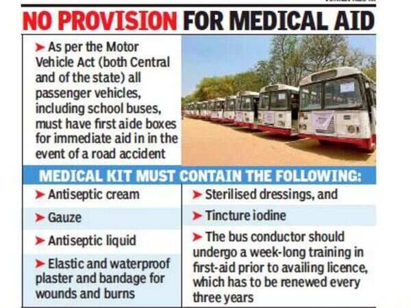 Hyderabad: Buses ply sans first-aid kits, RTA says ‘will conduct checks ...