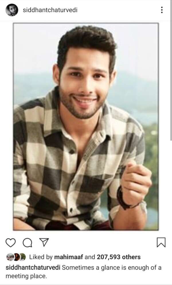 Siddhant Chaturvedi is real life MC Sher and we can't keep calm ...
