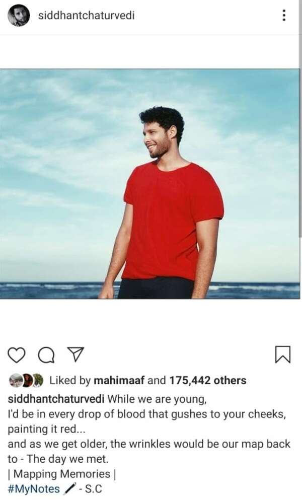 Siddhant Chaturvedi is real life MC Sher and we can't keep calm ...