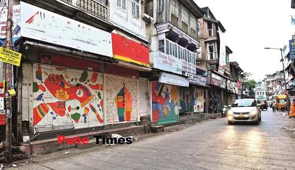 Bohri Ali’s shops in Pune pull down shutters... To reveal some funky ...