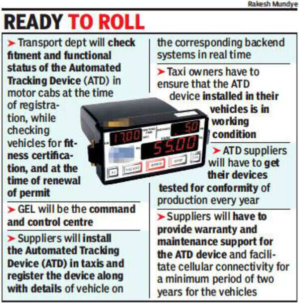 Goa: Installation of digital fare meters for taxis from August 1 | Goa ...