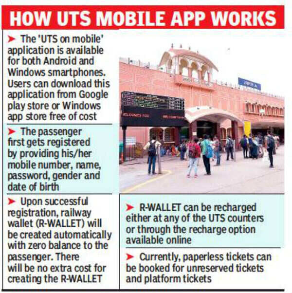 Now, QR code system to boost paperless railway ticketing | Jaipur News ...