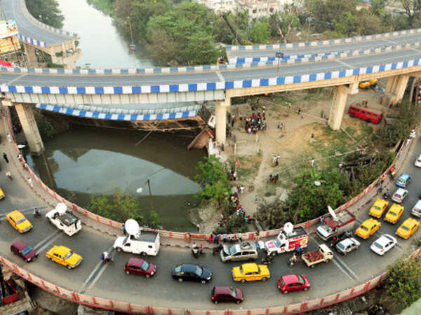 Ultadanga pier repaired after 2013 collapse among those riddled with ...