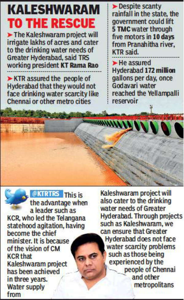 Telangana mega plan to supply water to 12 mandals around ORR ...
