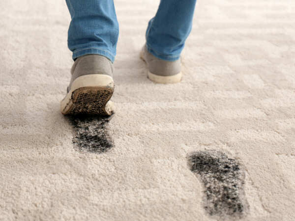 You might be bringing 'bits of poop' inside your home with your shoes ...