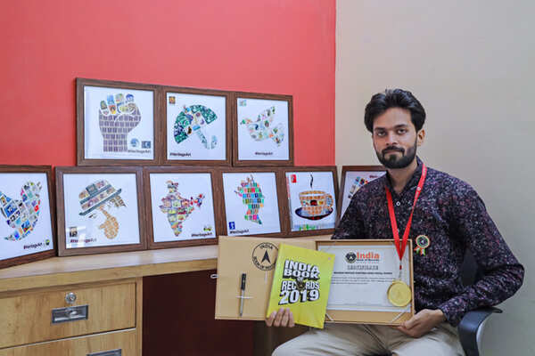 Jaipur's philatelist Rahul Jain makes it to the India Book Of Records ...