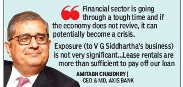 Sustainability more vital than growth, says Axis Bank CEO - Times of India