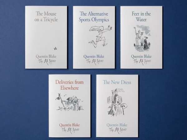 Sir Quentin Blake to release 20 new books of drawings - Times of India