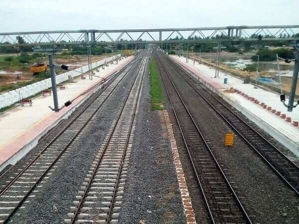 SCR commissions double line between Moturu and Akividu | Vijayawada ...
