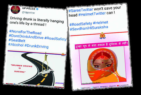 Bareilly Police comes up with creative tweets to urge commuters to ...