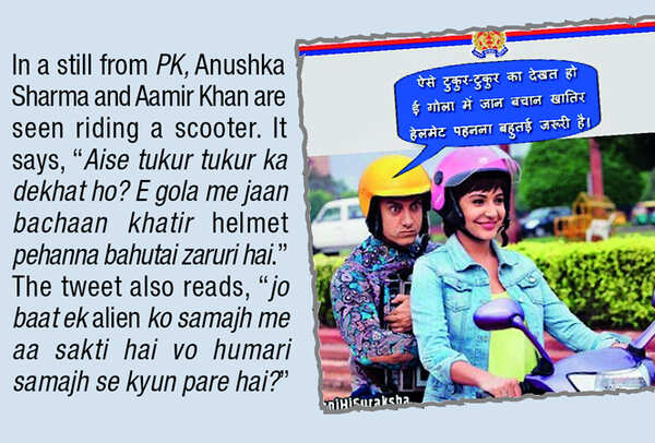 Bareilly Police comes up with creative tweets to urge commuters to ...