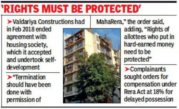 Mumbai: In self-redevelopment case, housing society liable to flat buyers | Mumbai News - Times ...