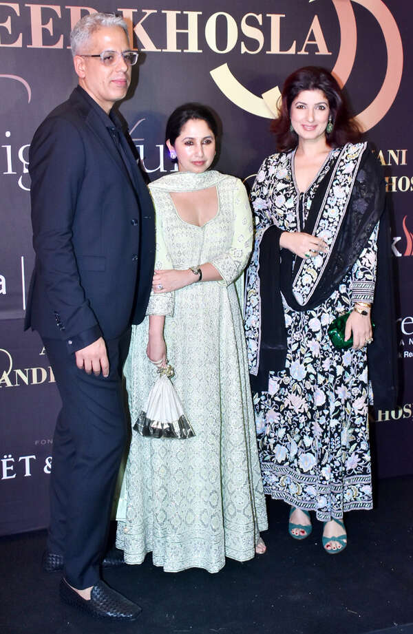 Twinkle Khanna's sister Rinki’s makes a rare appearance at Abu Jani ...