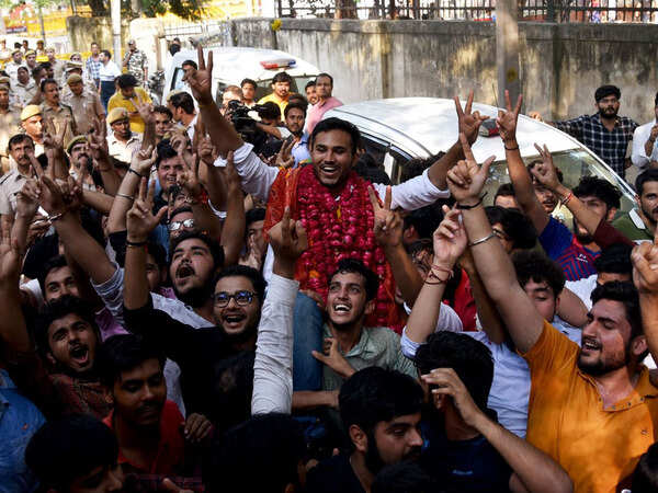 DUSU Election 2019 Results: ABVP sweeps DUSU polls, wins three posts; NSUI bags secretary ...